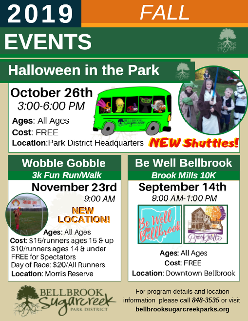 Event Flyers | Bellbrook Sugarcreek Parks District