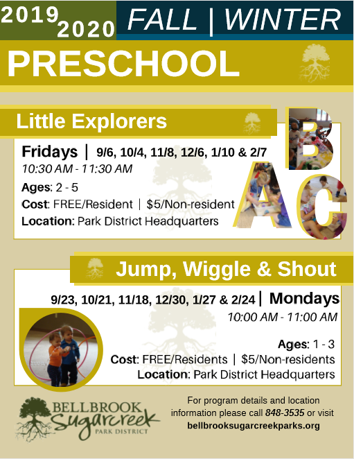 Event Flyers | Bellbrook Sugarcreek Parks District